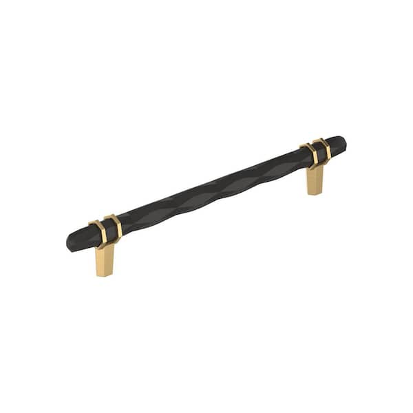 Amerock London 8 in. (203mm) Center-to-Center Modern Black Bronze ...
