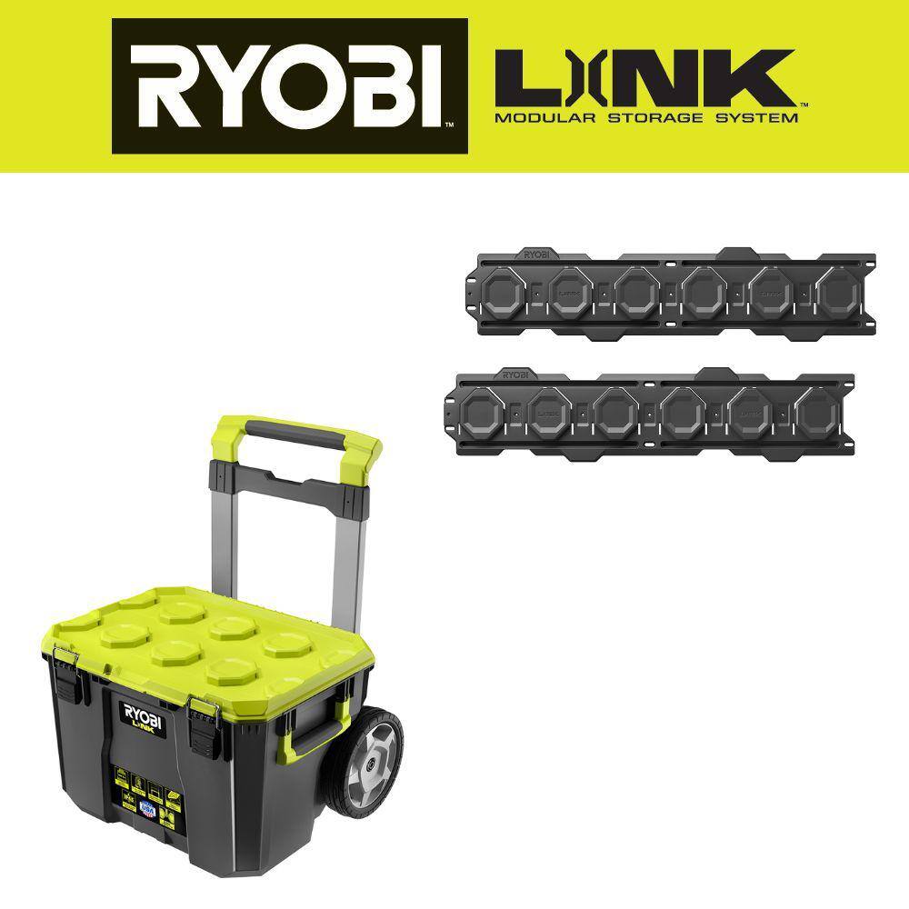 Reviews for RYOBI LINK Rolling Tool Box w/ Wall Rail (2-Pack) | Pg 5 ...