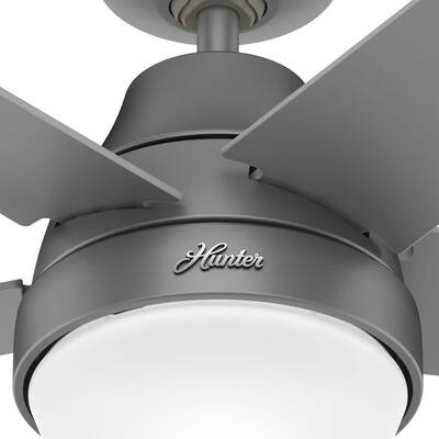 Hunter - Smart Home Enabled - Ceiling Fans - Lighting - The Home Depot