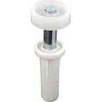 Prime-Line 7/8 in. Nylon Bi-Fold Closet Spring-Loaded Top Roller Guide ...