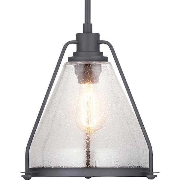 Progress Lighting Range Collection 1-Light Graphite Pendant P500135-143