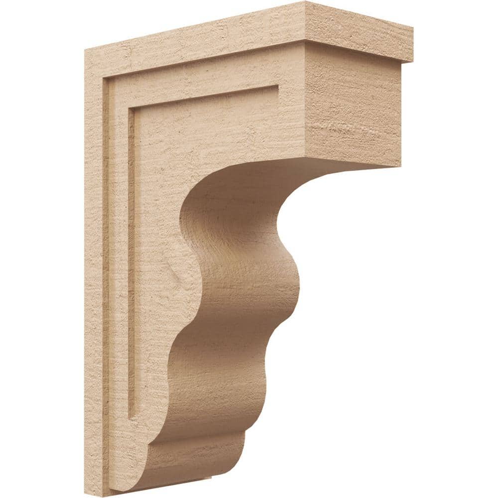 Ekena Millwork 9 in. x 27 in. x 18 in. Classic Highland Rough Cedar ...