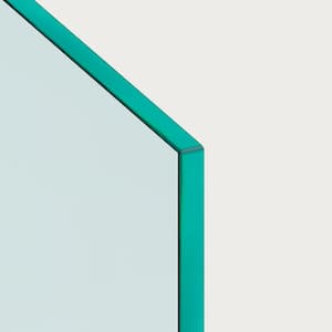Glass Warehouse 39.75 in. H x 24 in. W Clear 1/2 in. (12 mm) Thickness ...
