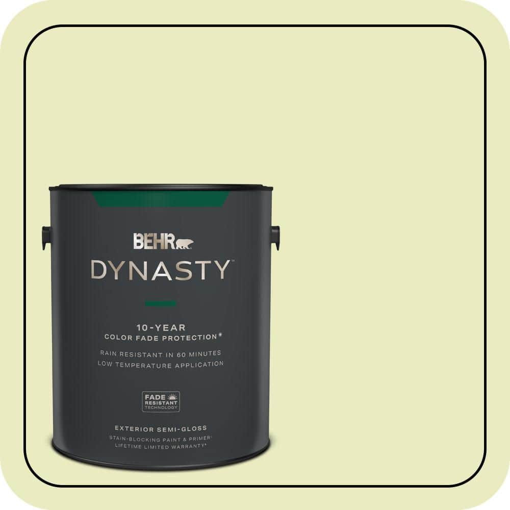 BEHR DYNASTY 1 gal. #410C-2 Feldspar Semi-Gloss Exterior Stain-Blocking ...