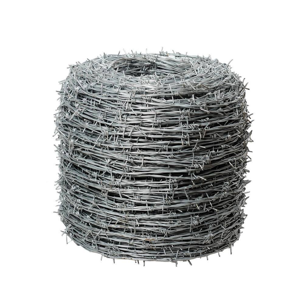 IRONRIDGE 4 PT - 1320 ft. Barbed Wire 5 in. Spacing 15.5 CL 3 Barbed ...