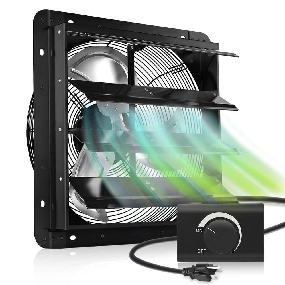 KIWDZFU Indoor Wall Fan 2-Speed SA05-122002 - The Home Depot