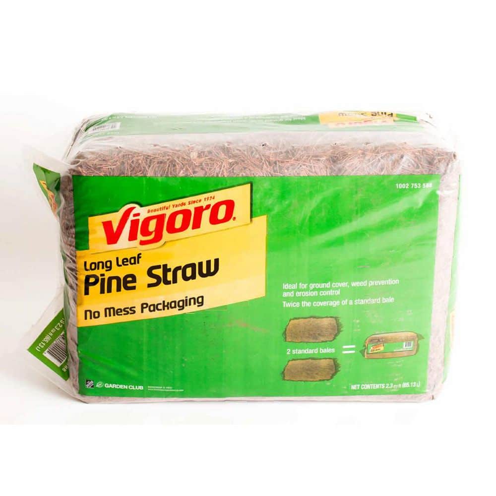 Reviews for Vigoro 100 sq. ft. Premium Long Leaf Bagged Pine Straw ...