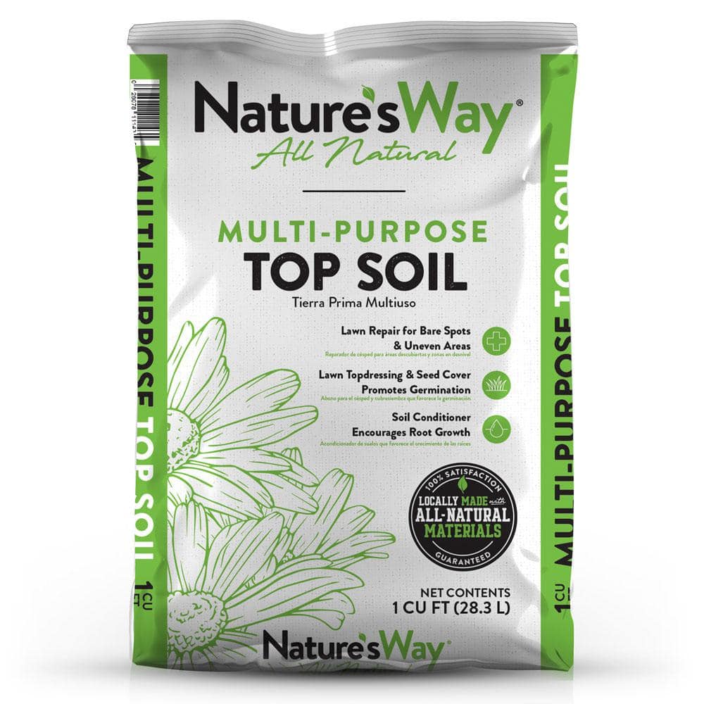 Nature's Way 1 cu. ft. Top Soil NW 11143 - The Home Depot