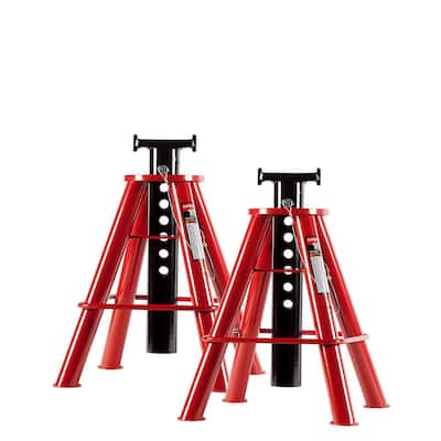 Sunex Tools 10-Ton High Height Pin Type Jack Stands (Pair) 1410