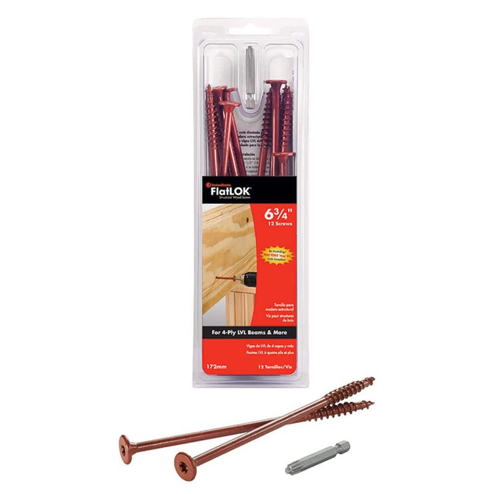 Reviews for FastenMaster FlatLOK #9 x 6-3/4 in. Torx Flat Head ...