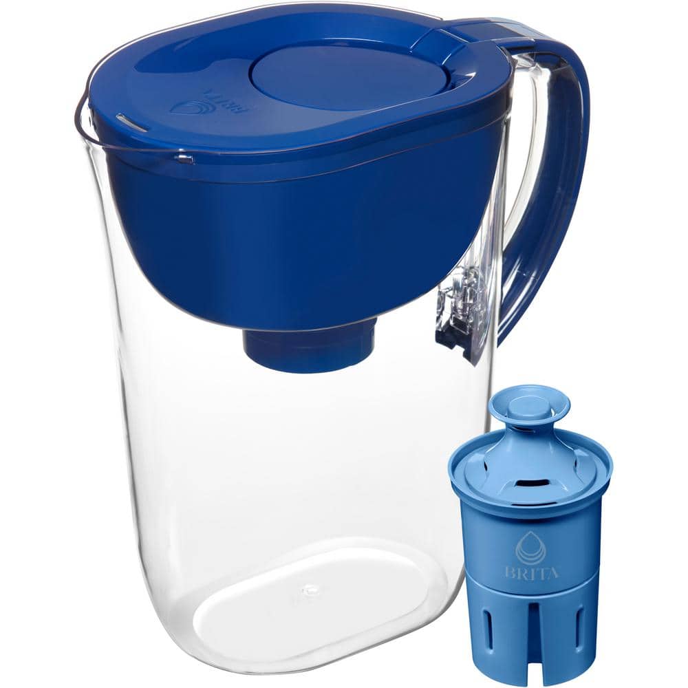 Brita Everyday Blue Water Filter Pitcher 6025850704 - The Home Depot