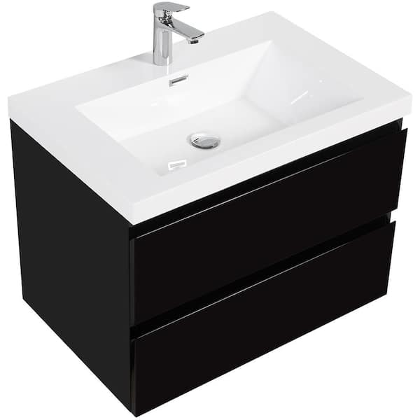 Qidian 29.53 in. W x 19.69 in. D x 22.44 in. H in Single of Sink ...