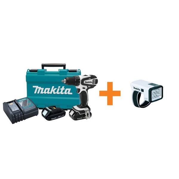 Makita 18-Volt Lithium-Ion Compact Combo Kit (2-Piece) LXFD01CLW - The ...