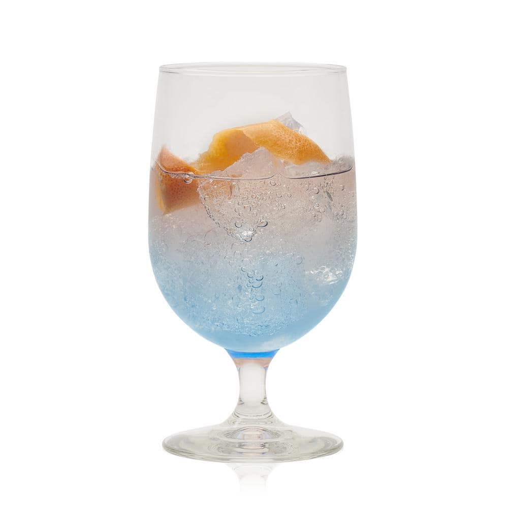 Libbey Montibello 6-Piece Ice Tea Glass Goblet Set 8512A4