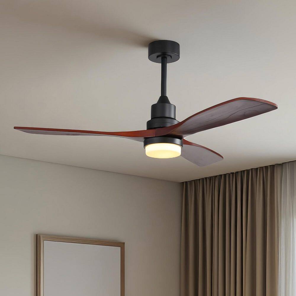 Reviews for MODERN HABITAT 52 in. Integrated LED Indoor Downrod Mount ...