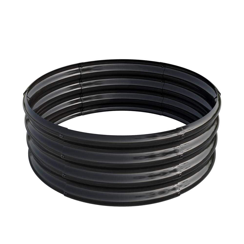 Raised Bed Planter, 3 ft. x 3 ft. x 1 ft. Galvanized Metal Raised ...