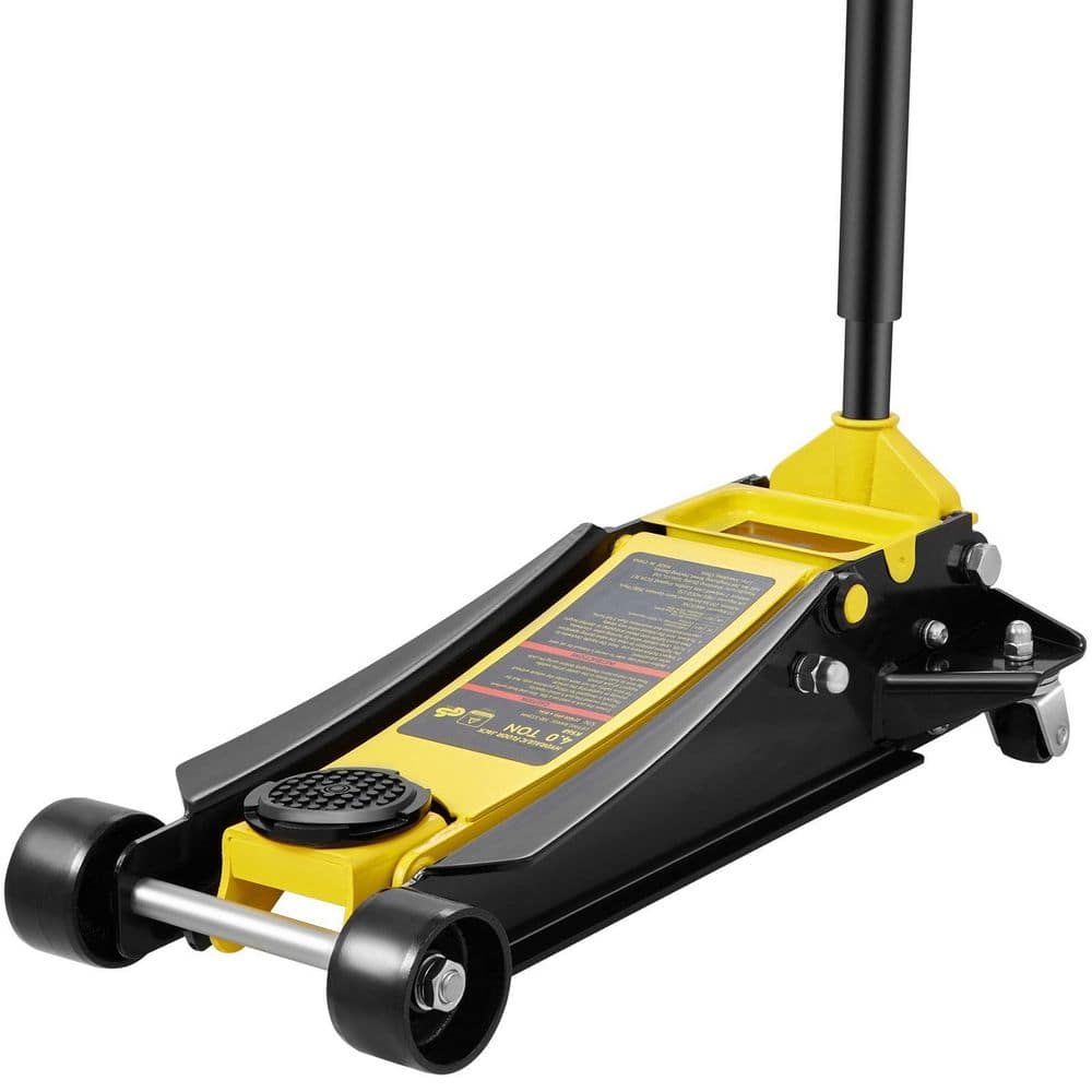 SKYSHALO 4 T Weight Capacity Low Profile Floor Jack, Heavy-duty Steel ...