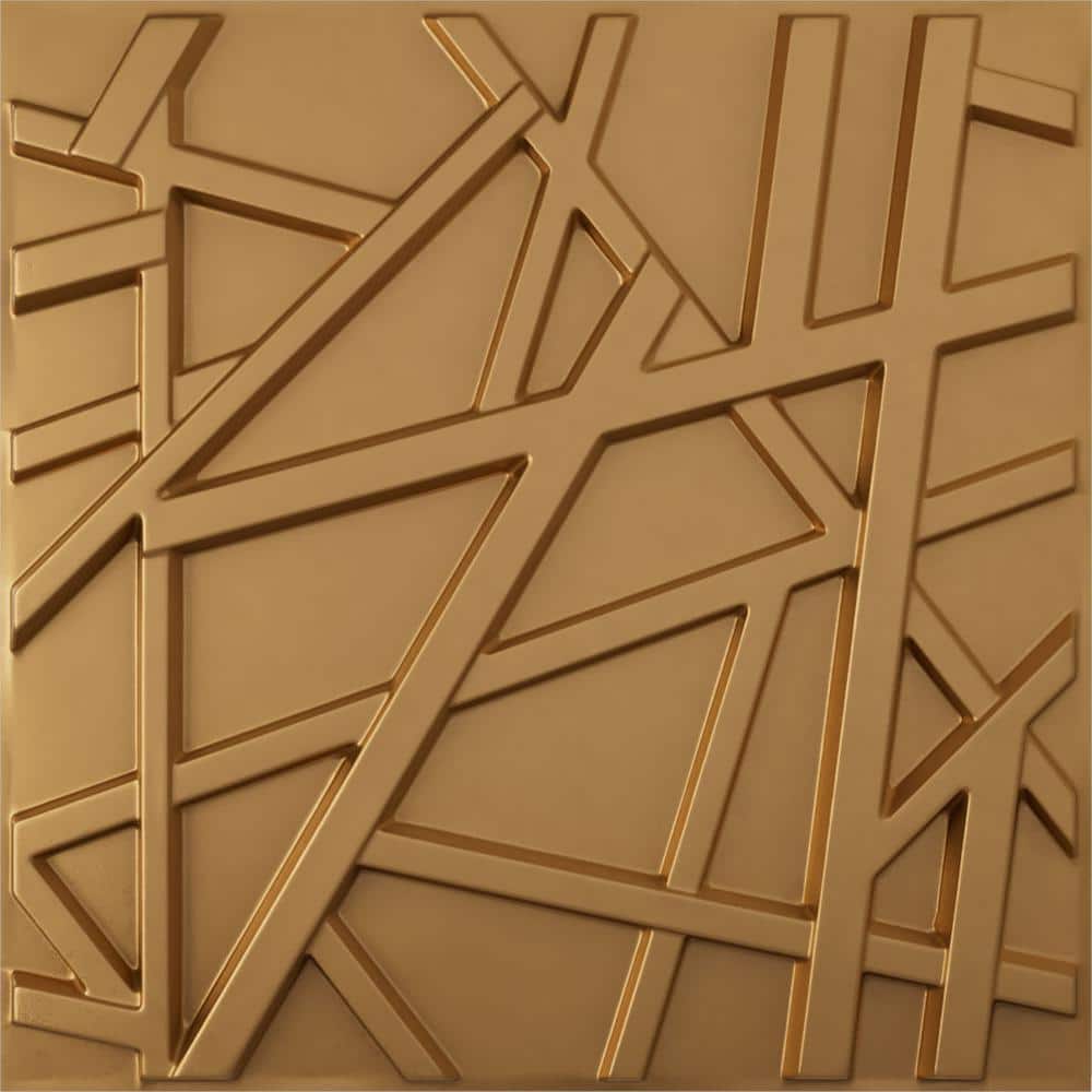 Ekena Millwork 19-5/8"W x 19-5/8"H Evergreen EnduraWall Decorative 3D ...