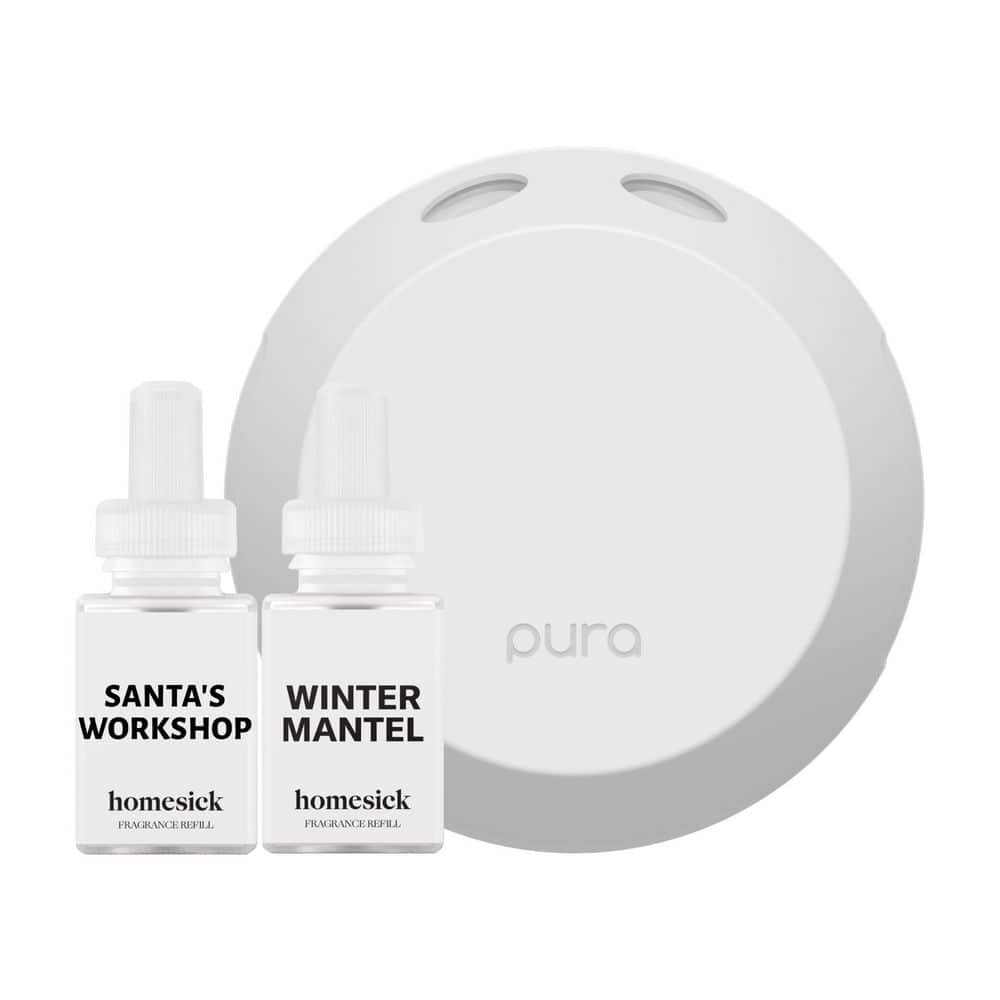 Pura Homesick Smart Home Fragrance Diffuser Set - Includes Winter ...