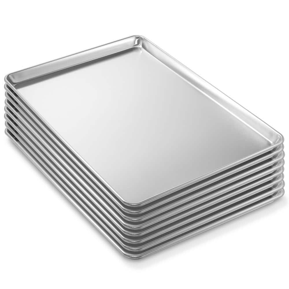 Last Confection 8-Pack 18 in. x 26 in. Commercial Baking Sheet Pans PAN ...