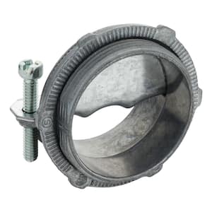 Commercial Electric 1-1/2 in. Non-Metallic Clamp Connector FNC1Z-150-1 ...