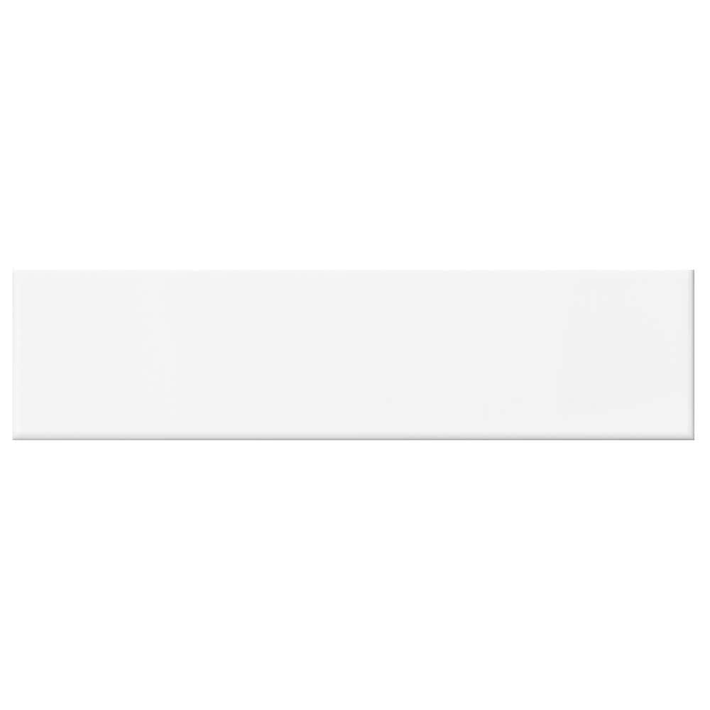 Daltile Finesse Bright White 4 in. x 16 in. Ceramic Wall Tile ...