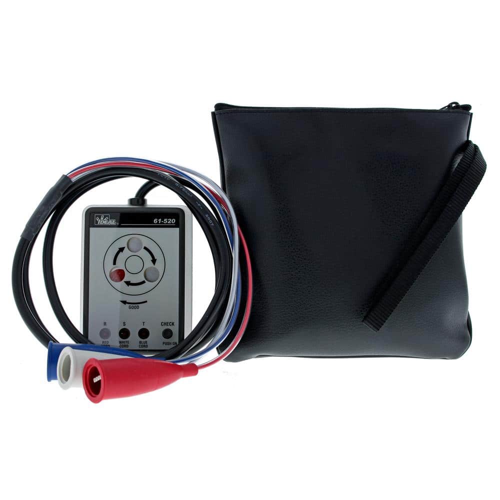 IDEAL 3-Phase Sequence Tester 61-520 - The Home Depot