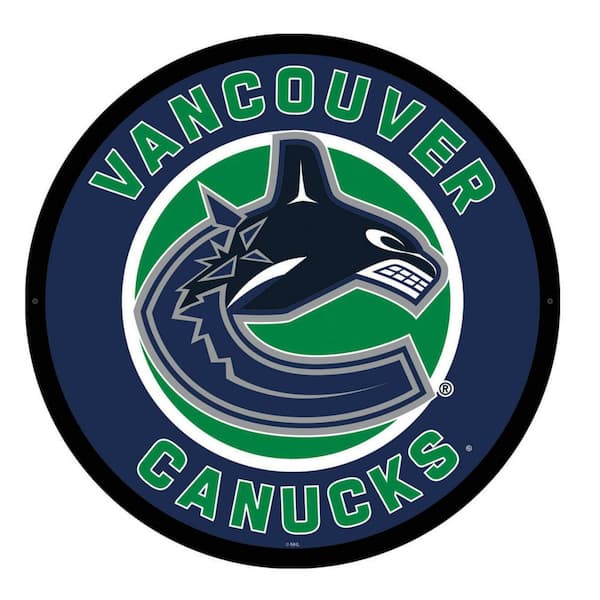 Evergreen Vancouver Canucks Round 23 in. Plug-in LED Lighted Sign ...
