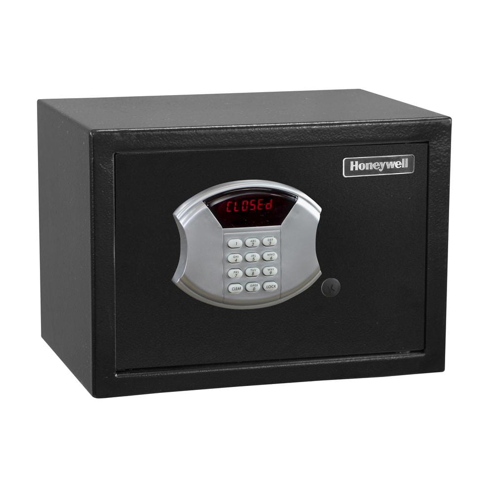 Honeywell 0.50 cu. ft. Steel Security Safe with Programmable Digital ...