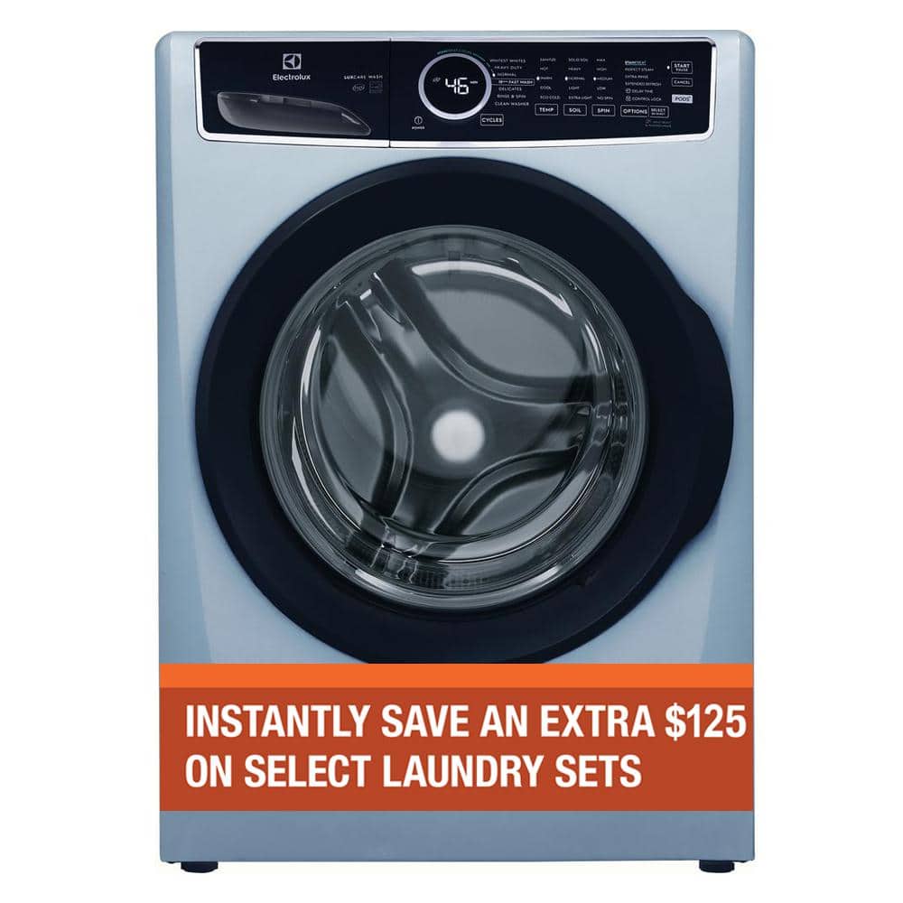 Electrolux 27 in. 4.5 cu.ft. HE Front Load Washer with LuxCare Wash ...