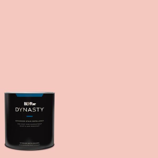 BEHR DYNASTY 1 qt. #M170-2 Prairie Rose Satin Enamel Interior Stain ...
