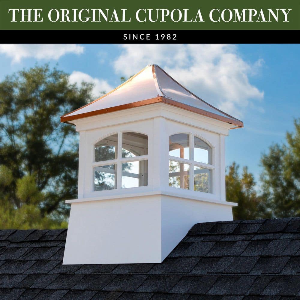 Good Directions Windsor Vinyl Cupola with Copper Roof 30 in. x 45 in ...