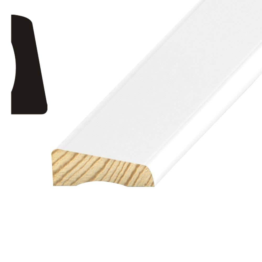 Builders Choice OP 3000 9/16 in. x 1-1/2 in. Primed Finger-Jointed Pine ...