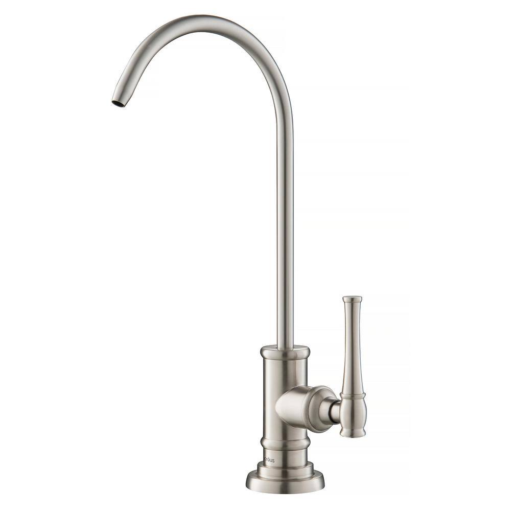 KRAUS Allyn Single Handle 100% Lead-Free Beverage Faucet in Spot Free ...