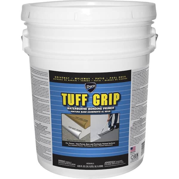 Dyco Tuff Grip 5 gal. 9040 Clear Low Sheen Interior/Exterior Waterborne ...
