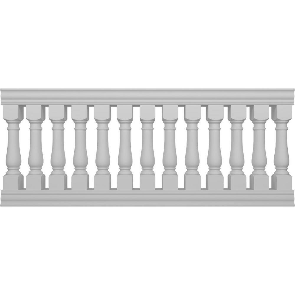 Ekena Millwork Fiberthane Oxford Balustrade 96 in. L x 42 in. H ...