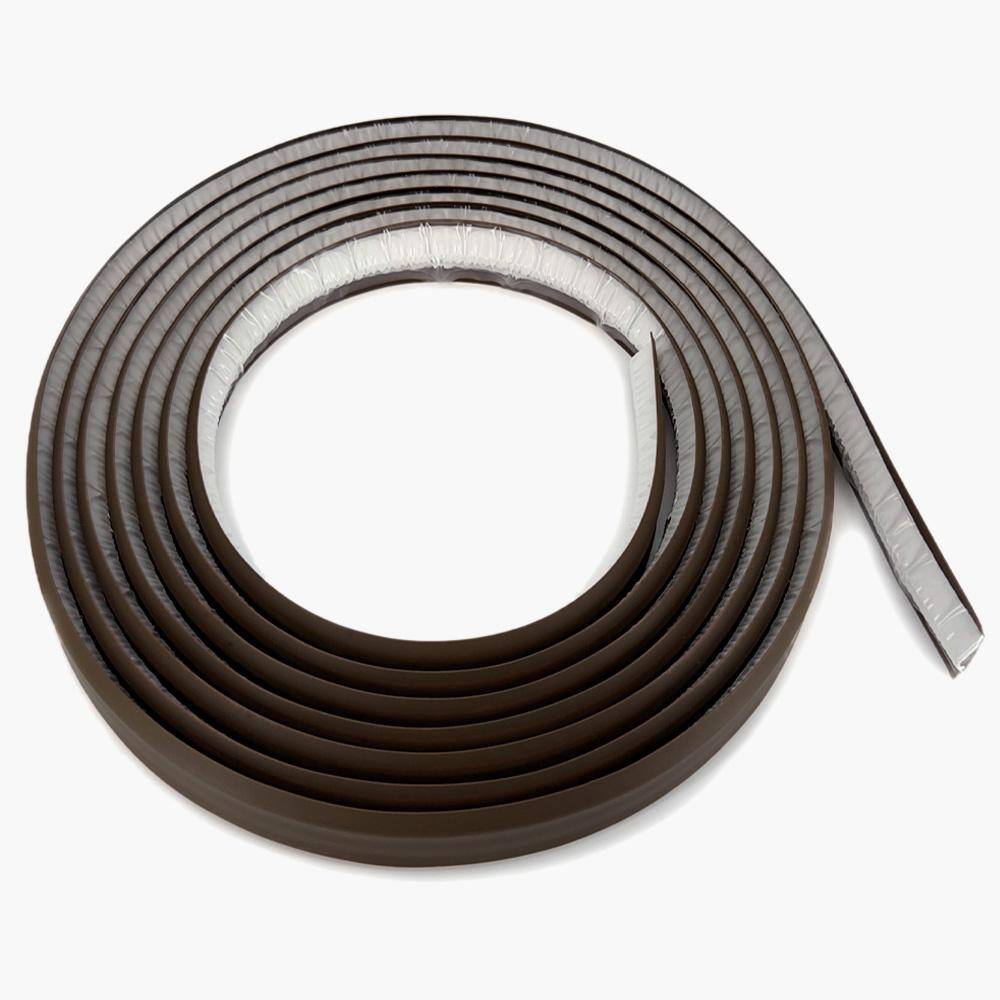 InstaTrim 3/4 in. x 1/4 in. x 10 ft. Bronze PVC Inside Corner Self ...