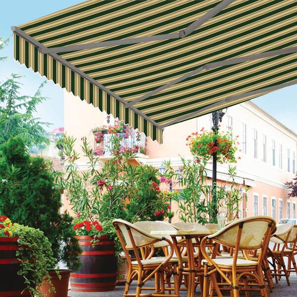 Electric retractable awning store