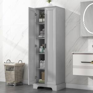 grossag 18.4 in. W x 18.4 in. D x 71.1 in. H Dark Gray Freestanding ...