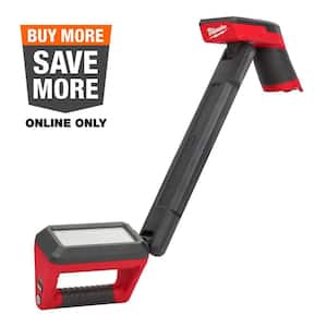 Milwaukee M18 18-Volt 2000 Lumens Lithium-Ion Cordless Rover LED Clamping Flood Light (Tool Only ...