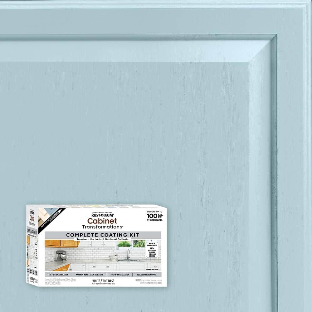 Rust-Oleum Transformations 1 qt. Satin Bubble Bath Interior Cabinet ...