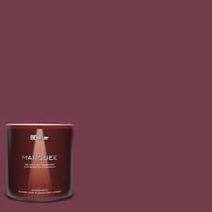 BEHR MARQUEE 1 qt. #ICC-110 Vintage Merlot Eggshell Enamel Interior ...