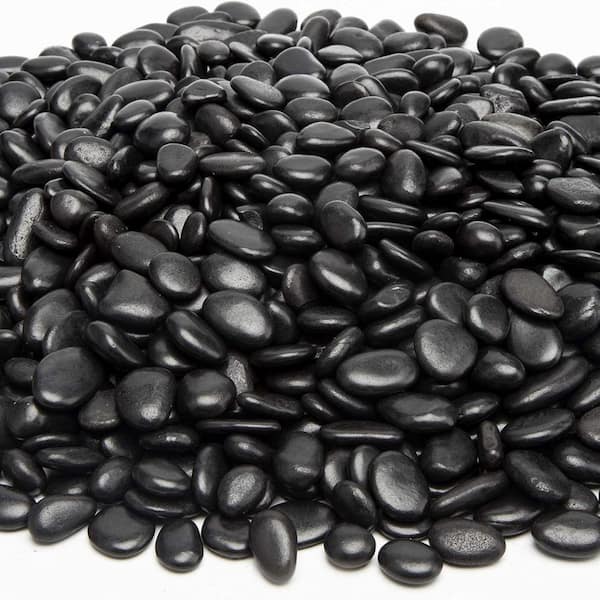 OGETFUUR 3/8 in. Small White Pebbles with Polished for Plants, Vase ...