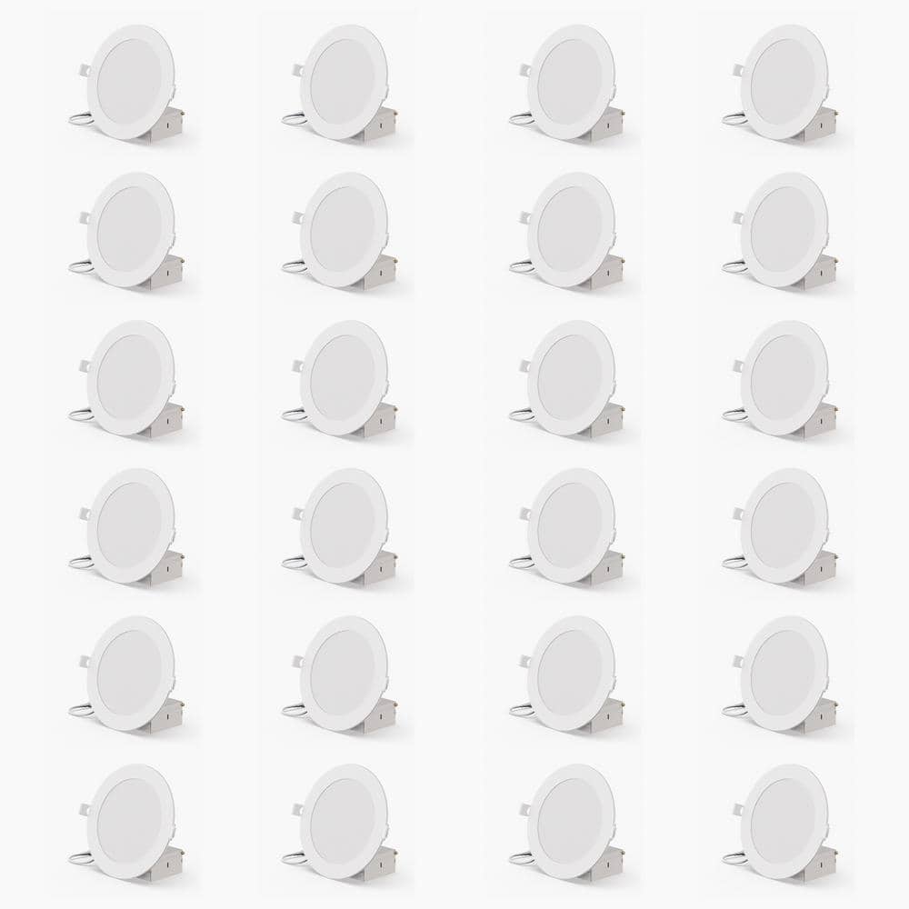 InfiBrite 6 in. 5CCT Selectable White New Construction 12-Watt 1200 ...