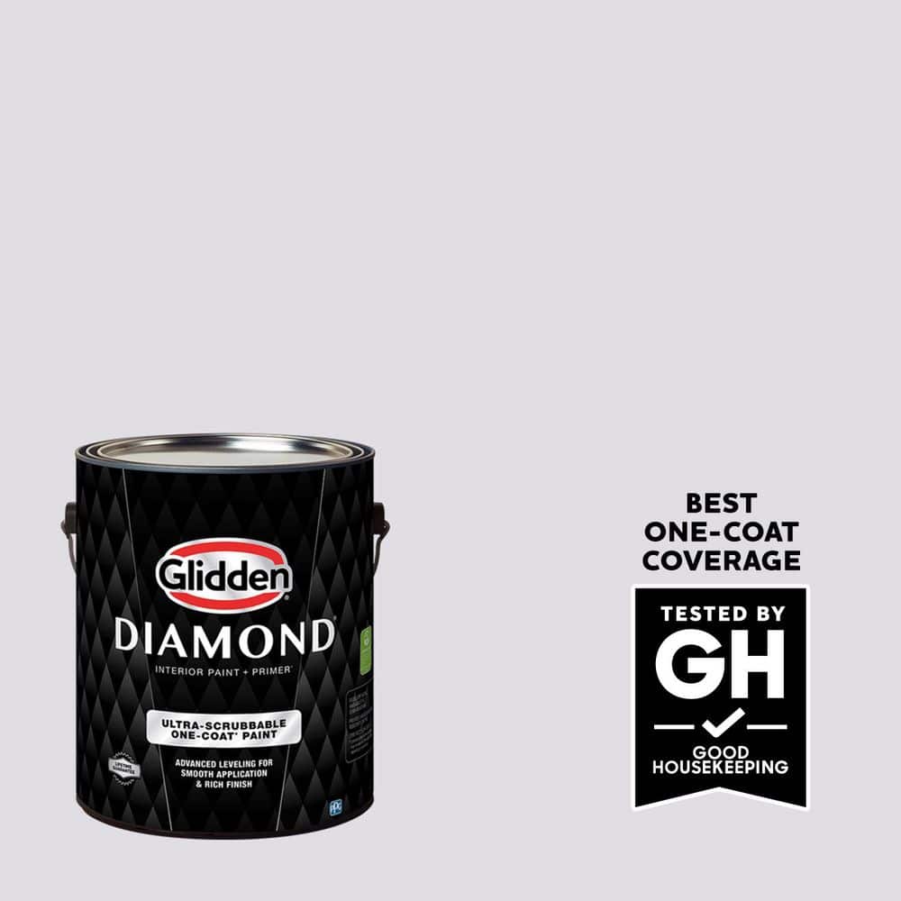 Glidden Diamond 1 gal. PPG1173-2 February Frost Ultra-Flat Interior ...