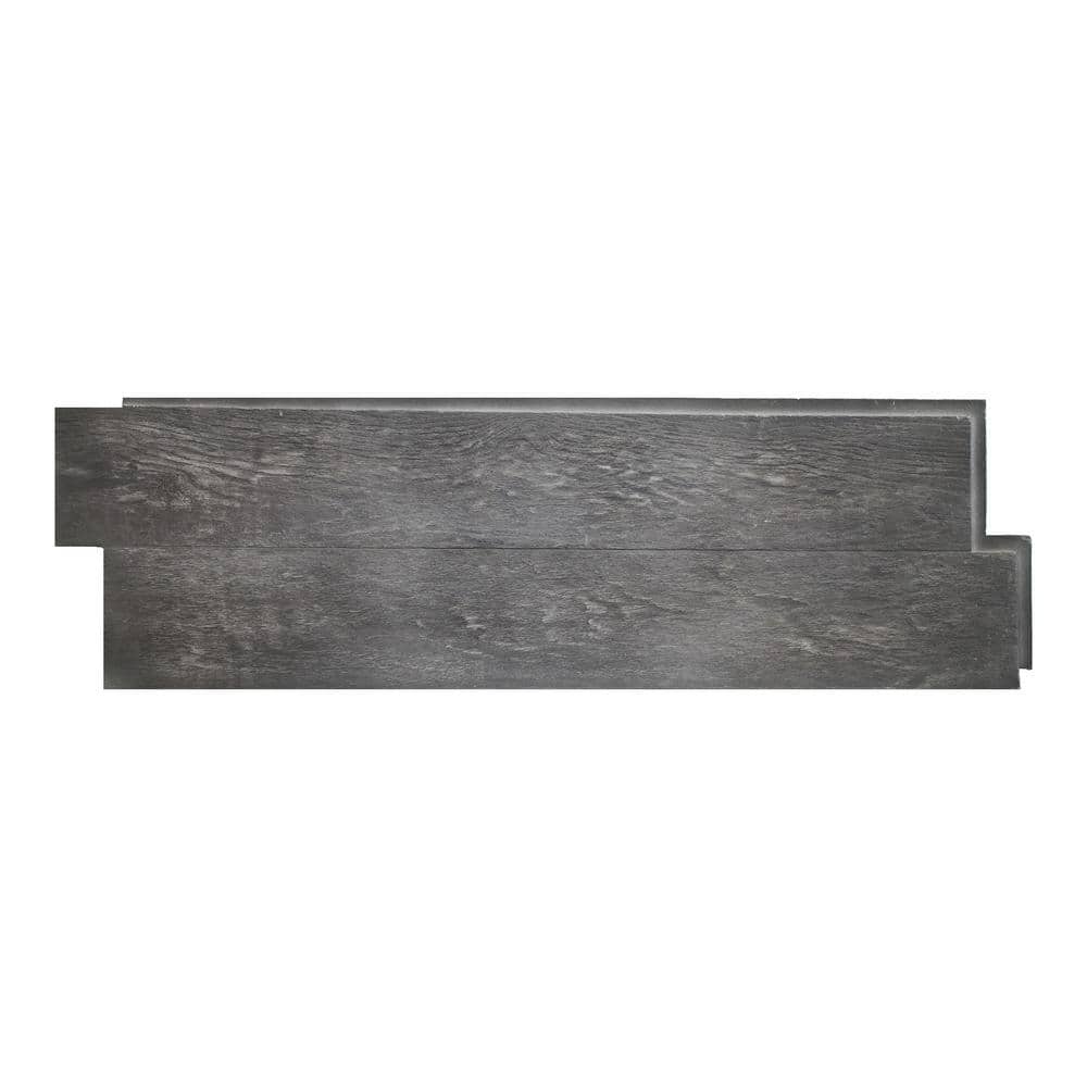 GenStone 12 in. x 39 in. Ember Faux Wood Composite Siding RCWG - The ...