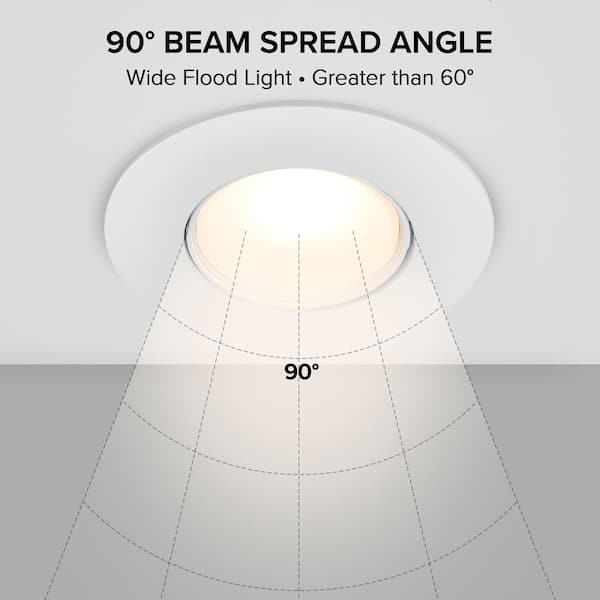 5 Light From Recessed Lights Spread