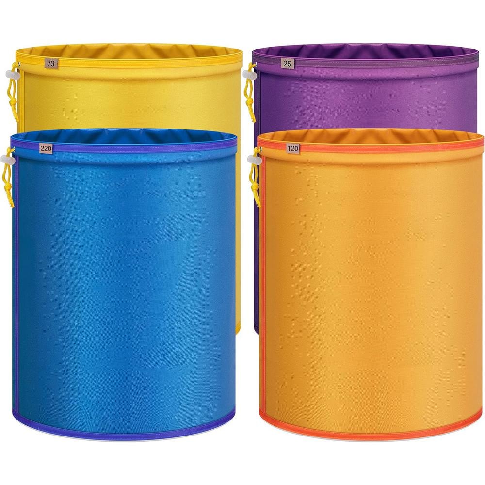 VIVOSUN Multi-Color 5 gal. Herbal Ice Bubble Hash Bag kit (4-Pack ...