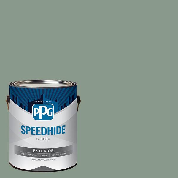 Reviews for SPEEDHIDE 1 gal. Birch Forest PPG1134-5 Satin Exterior ...