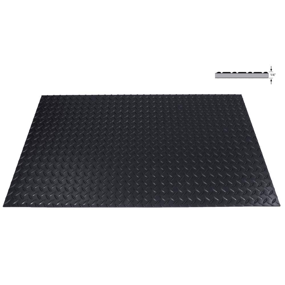 RHINO MATS Non-Conductive Insulating Switchboard Mat, Class 2, Black ...